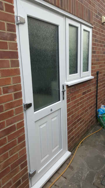 Rear Single & Frenchdoors - Paul Wilson Windows & Doors